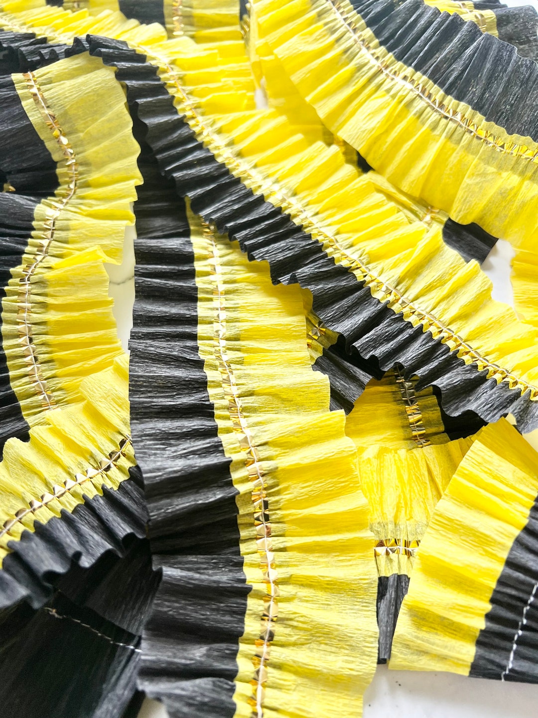 Ruffled Crepe Paper Streamers- Party Decorations - Etsy