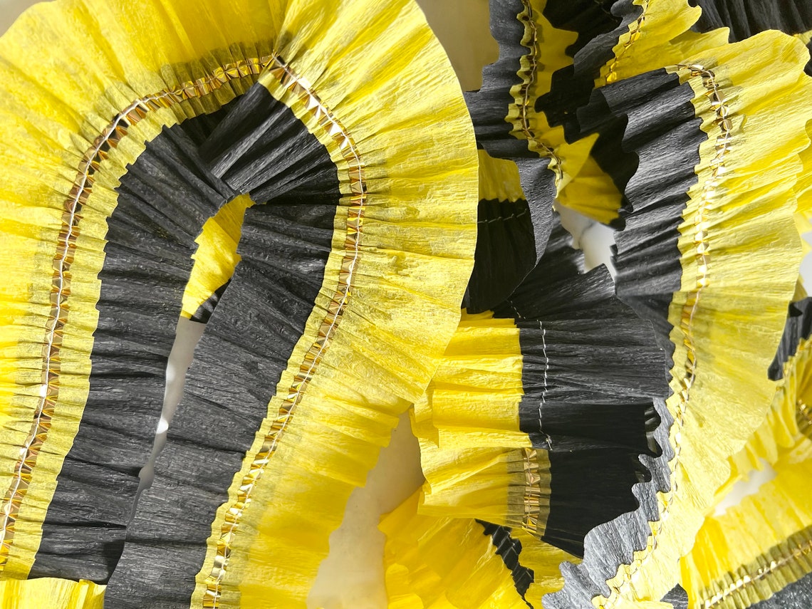Ruffled Crepe Paper Streamers- Party Decorations - Etsy