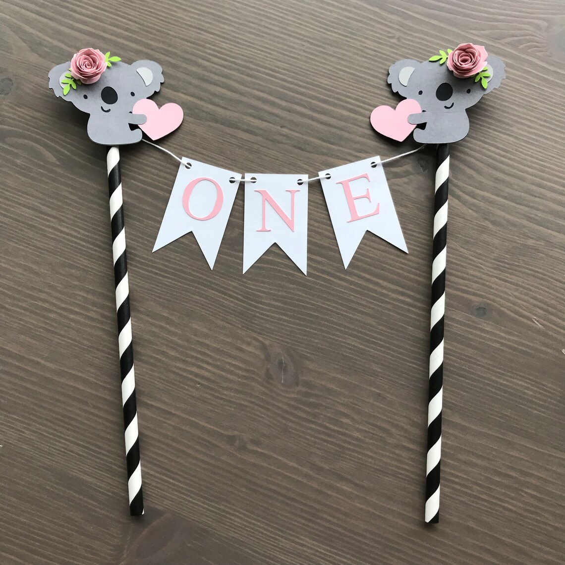 Koala Cake Topper Smash Cake First Birthday - Etsy