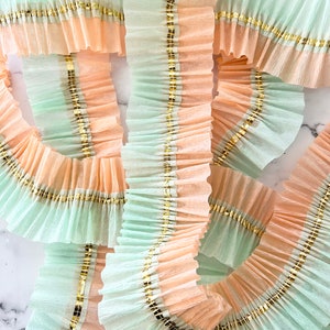 Ruffled Crepe Paper Streamers- Party Decorations - Etsy