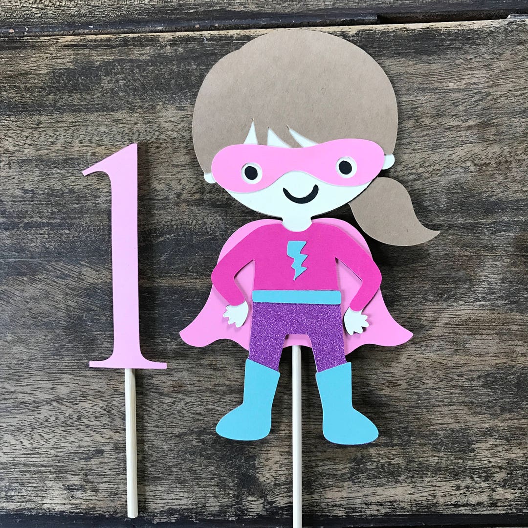 Superhero Cake Topper- Smash Cake, - Etsy