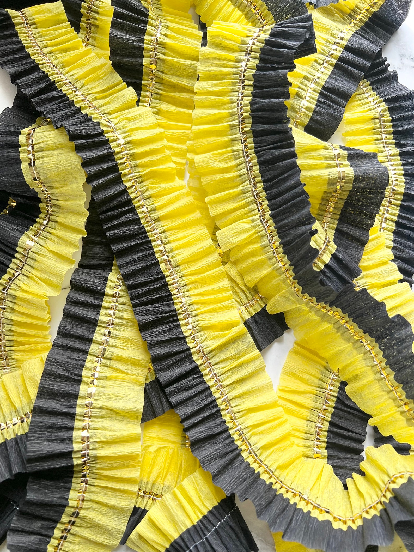 Ruffled Crepe Paper Streamers- Party Decorations - Etsy