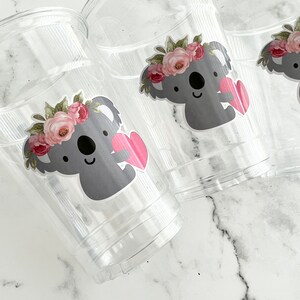 Disposable Koala Party Cups-koala Cups Koala Birthday Koala Baby Shower ...