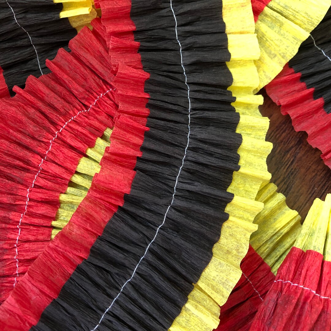 Mickey Mouse Theme Ruffled Crepe Paper Streamers- Party Decorations - Etsy