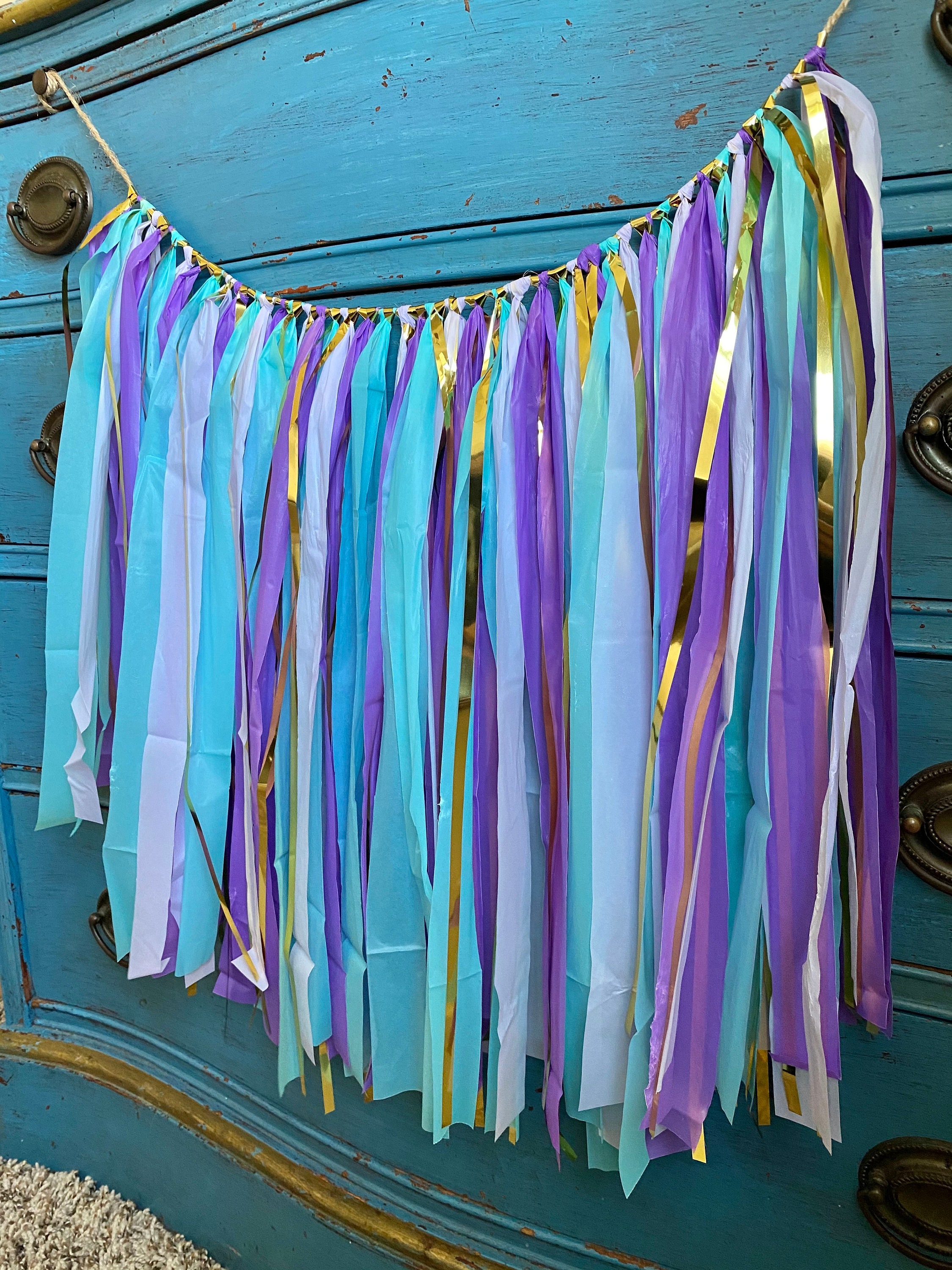 Streamer High Chair Banner Photo Prop First Birthday Party - Etsy