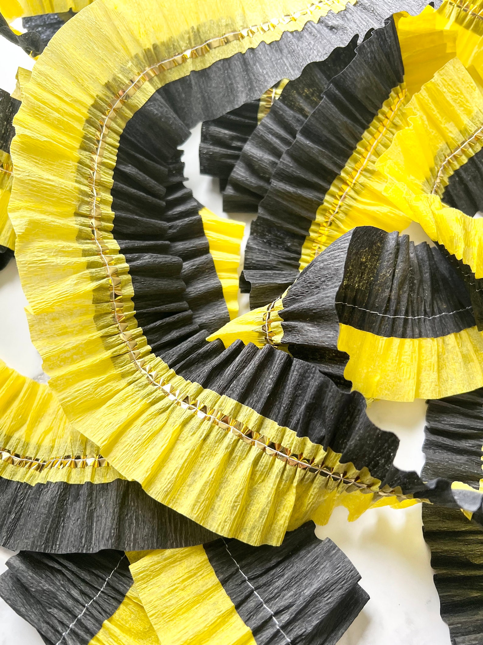 Ruffled Crepe Paper Streamers- Party Decorations - Etsy
