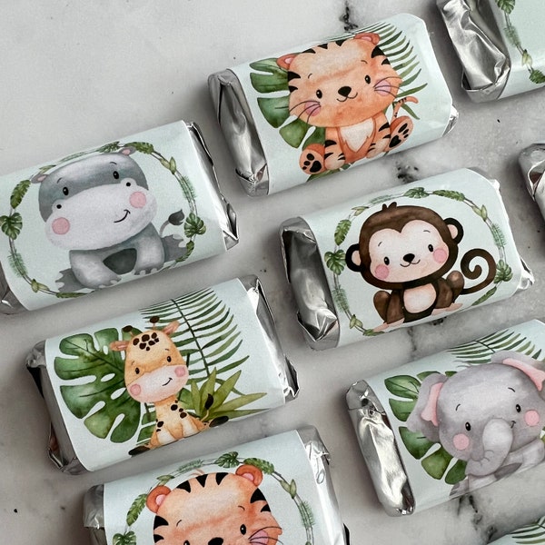 Safari Jungle Candy Box - Etsy