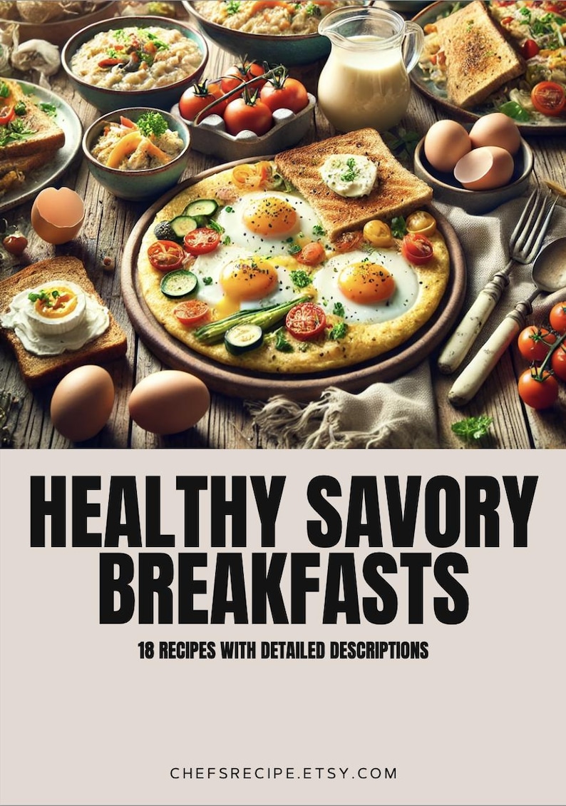 Healthy Savory Breakfasts Recipes - Etsy