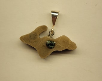 Hand Carved Michigan Shape Out of Michigan State Stone - Etsy