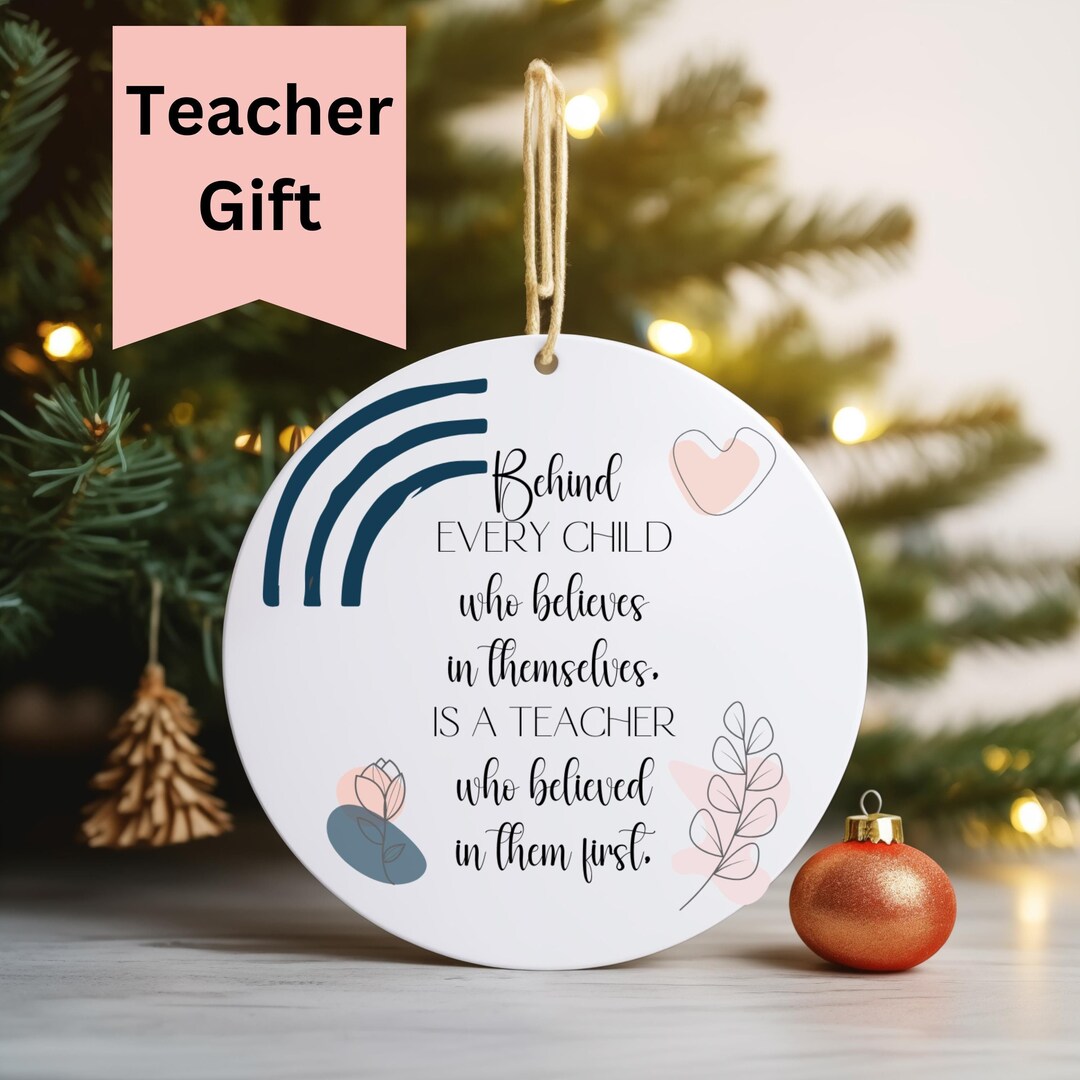 Teacher Appreciation Gift – Ceramic Keepsake, Thank You Gift for ...