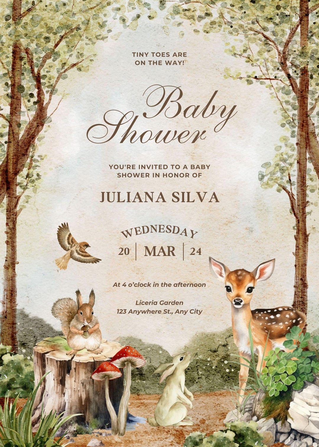 Baby Shower Invitation - Etsy