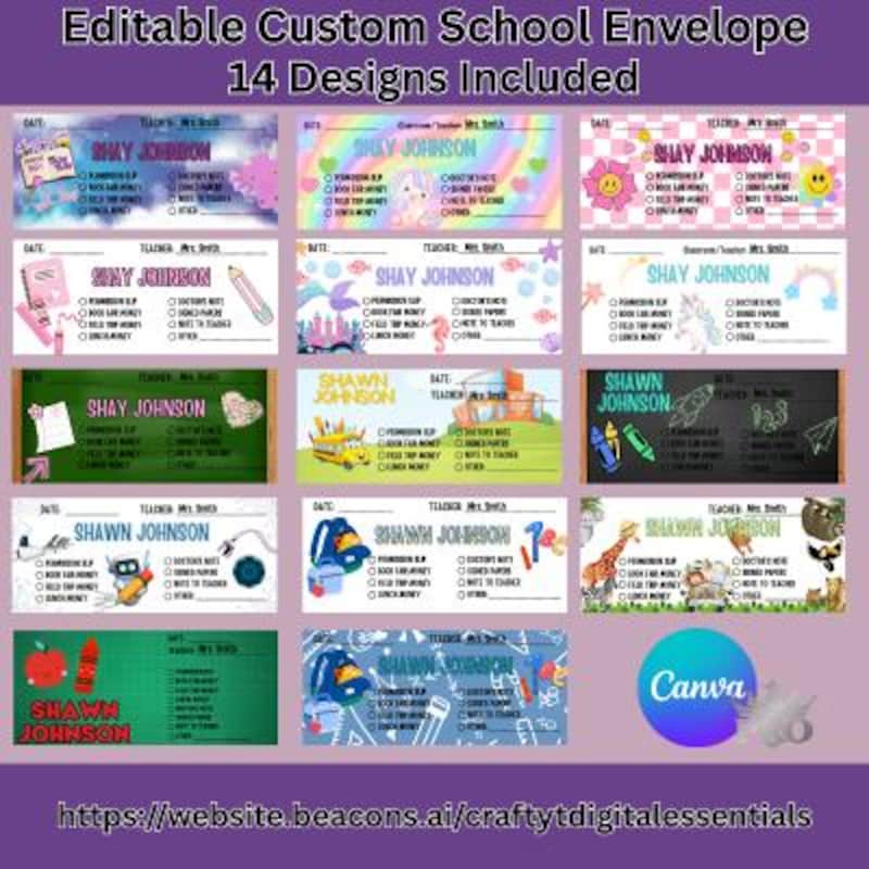 Money Envelope - Etsy