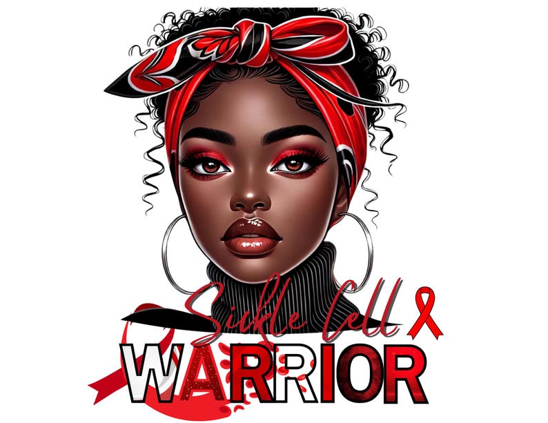 Sickle Cell Awareness Digital PNG Design - Etsy