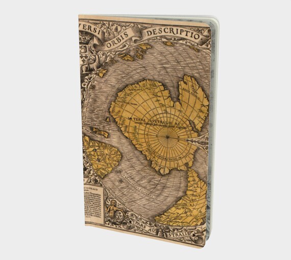 Antique Map of the World Notebook Medium | Etsy