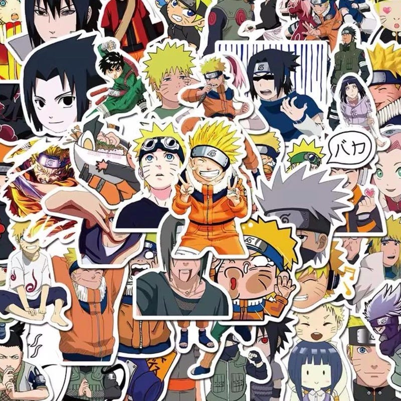 Naruto Stickers - Etsy