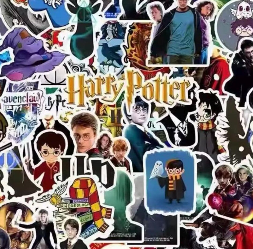 Lot of Stickers, Harry Potter, Film, Cinema, Magic, Scrapbooking, Child ...