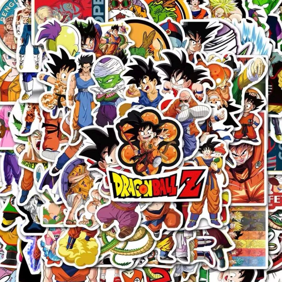 Lot Stickers Autocollants, Dragon Ball Z, Anime, Manga, Dbz ...