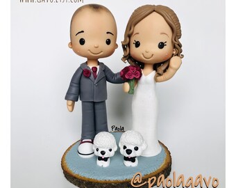 Clay Bride and Groom - Etsy