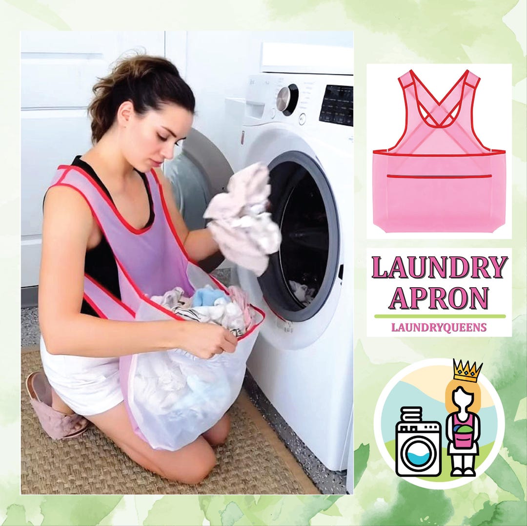 Laundry Apron, Cloth Carrier, Home Carry, College Laundry, Easy Laundry ...