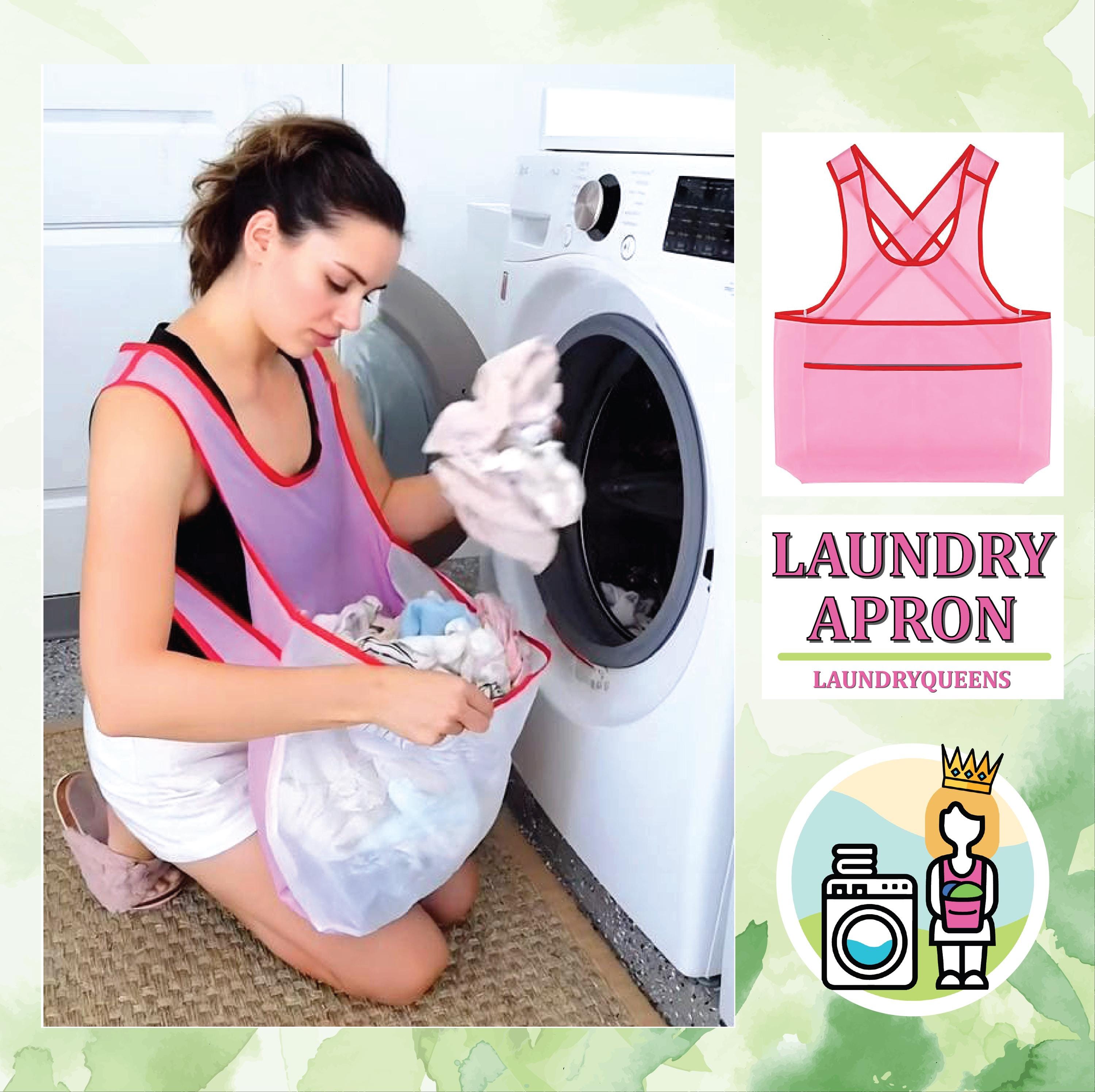 Laundry Apron, Cloth Carrier, Home Carry, College Laundry, Easy Laundry ...