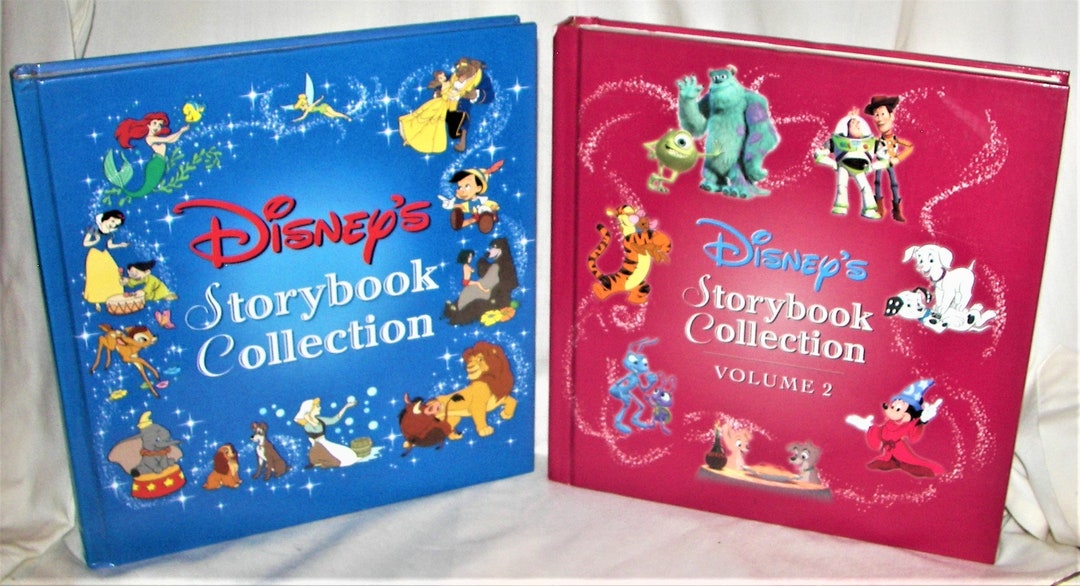 Rare Set Disney's Storybook Collection Both Are First - Etsy