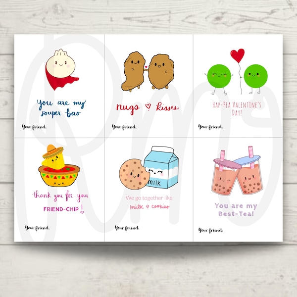 Kawaii Valentines - Etsy