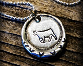 Livestock Jewelry Show Cattle Jewelry by hopthefence on Etsy