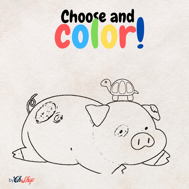 25 Adorable Animal Coloring Pages Printable PDF for Kids Fun Jungle ...