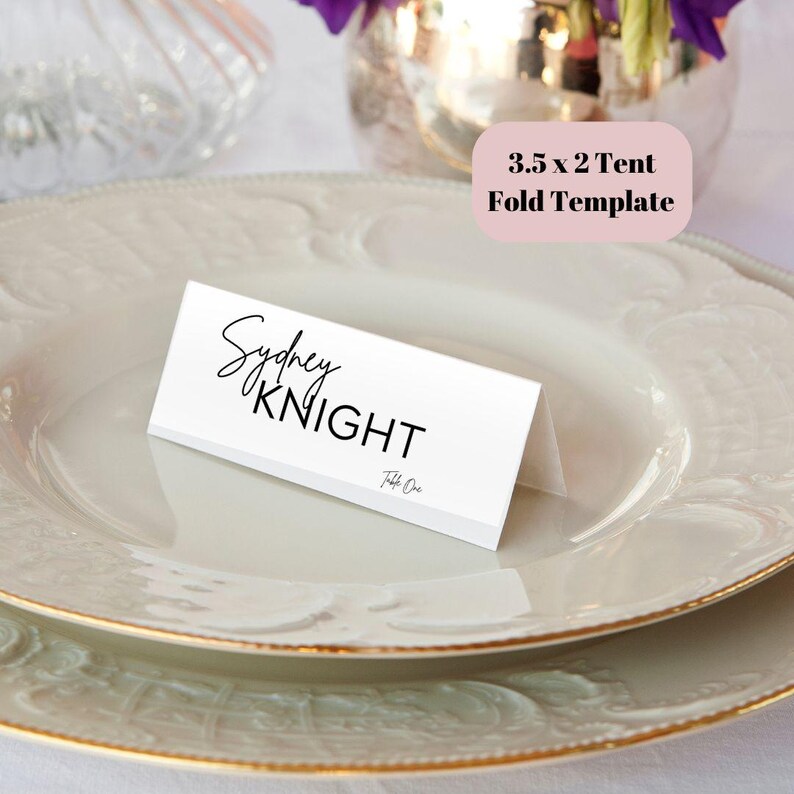 Wedding Seating Card Template Wedding Table Card Wedding Reception ...