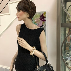 Austria Crystal Bracelet, Vintage Schoffel, Bridal, Massive 3D ...