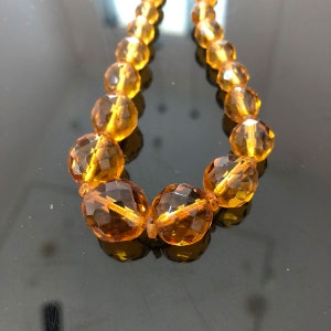 Vintage Czech Crystal Necklace/choker, Beautiful Timeless Design ...