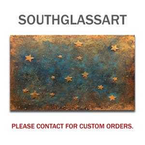 Starry Night Backsplash,glass Backsplash, Unique Backsplash, Rustic ...