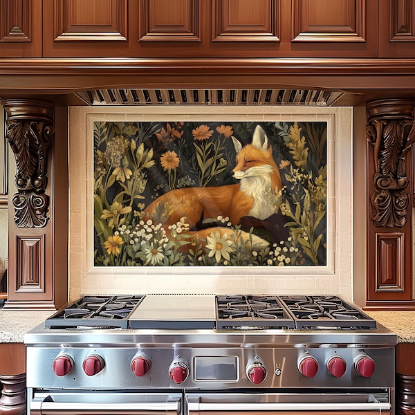 Backsplash Fox - Etsy UK