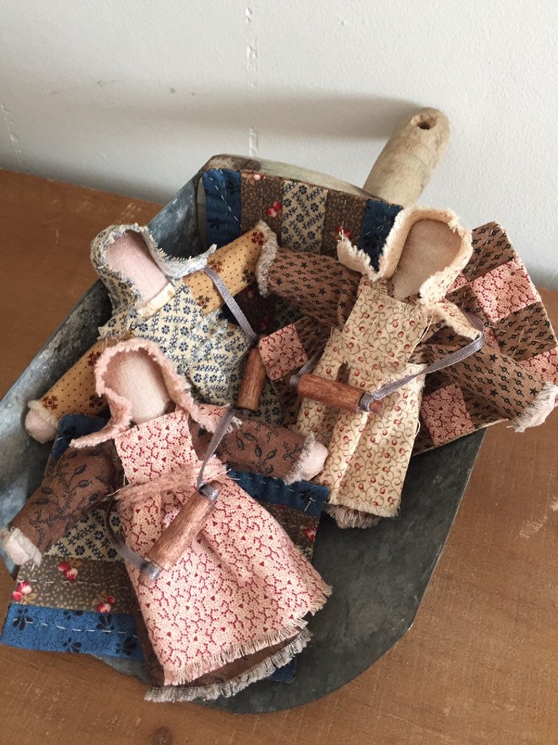 Little Prayer Doll (blue and Beige Dolls Have Sold) One Pink Doll ...