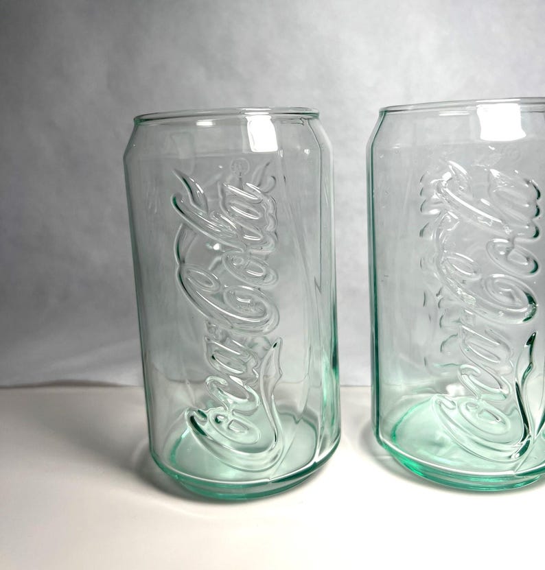 Vintage Coca Cola Can Replica Glasses Set of 3 - Etsy