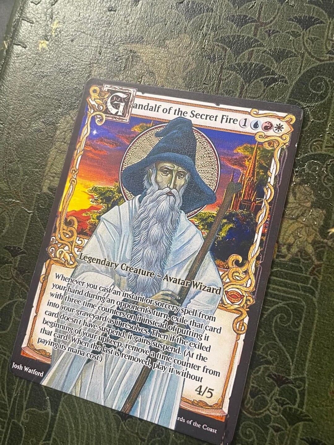 Unique MTG Proxy gandalf of the Secret Fire - Etsy