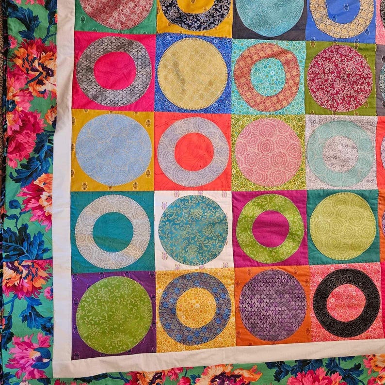 Unique Quilt - One-of-a-kind Quilt - Handmade Quilt - Art Quilt ...