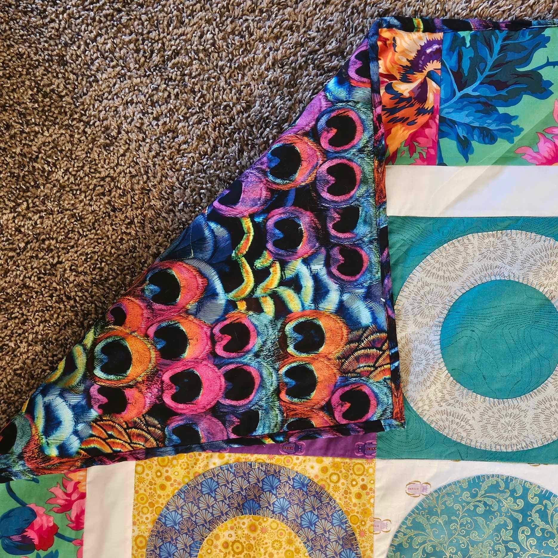 Unique Quilt - One-of-a-kind Quilt - Handmade Quilt - Art Quilt ...