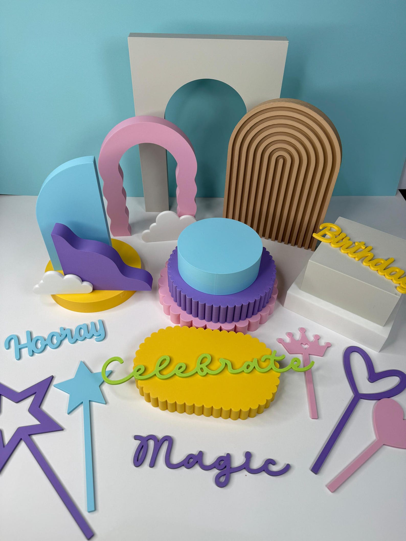 3D Printed Product Photography Props Backdrops | Arch Photo Backdrop ...