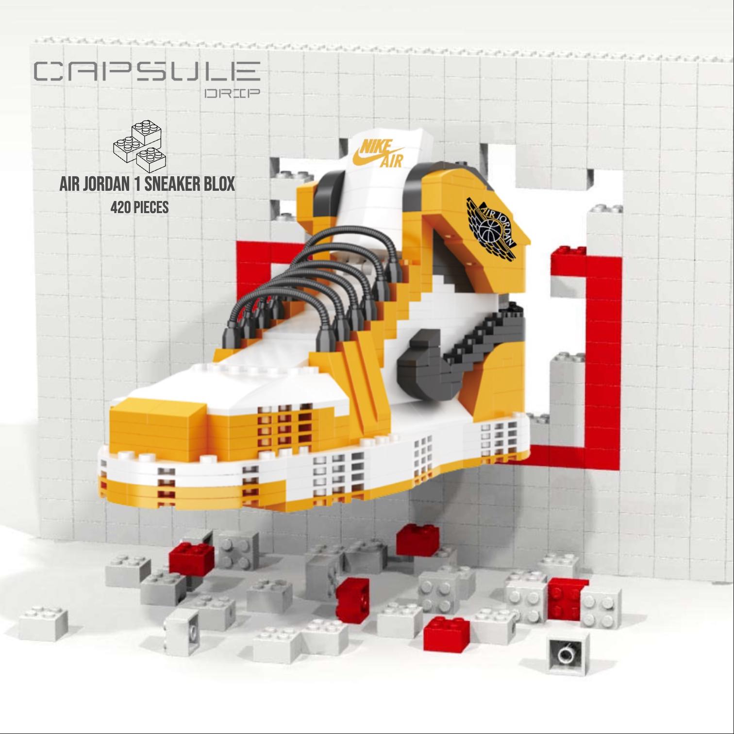 Sneaker Building Blocks - Air Jordan 1 - Etsy