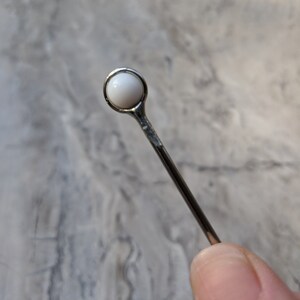 Caged Glass 8mm Stainless Steel Hair Stick - Etsy