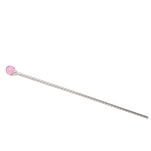 Caged Glass 8mm Stainless Steel Hair Stick - Etsy