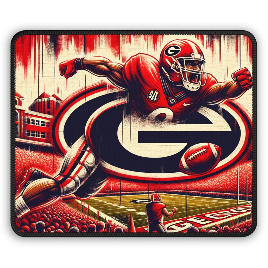 Georgia Bulldogs Gaming Mouse Pad, Vibrant Color for Office and Gaming ...