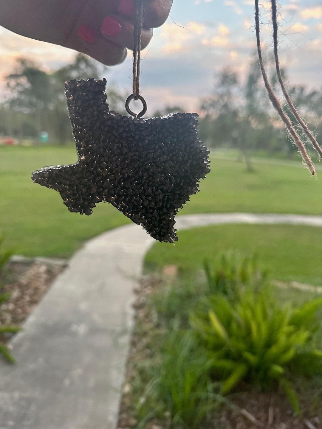 State of Texas Shaped Car Freshie - Etsy