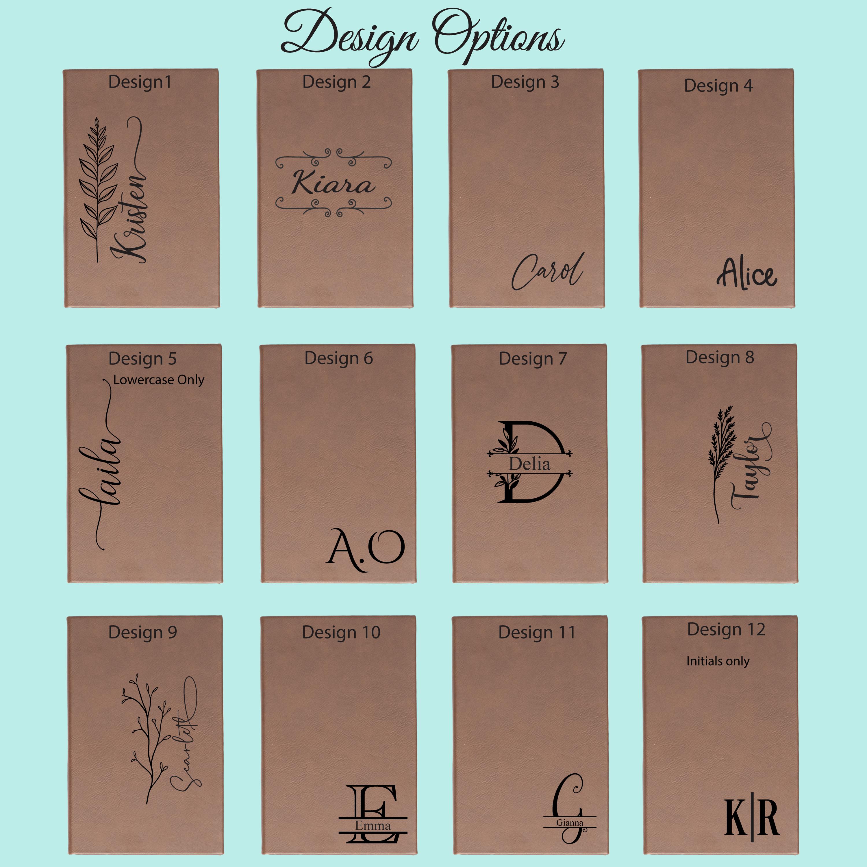 Personalized Leather Journal, Customized Leather Journal, Journal With ...