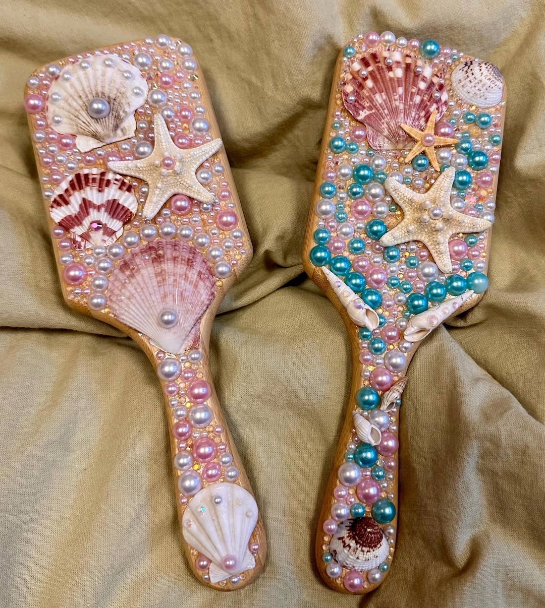 Magical Mermaid Hairbrush - Etsy