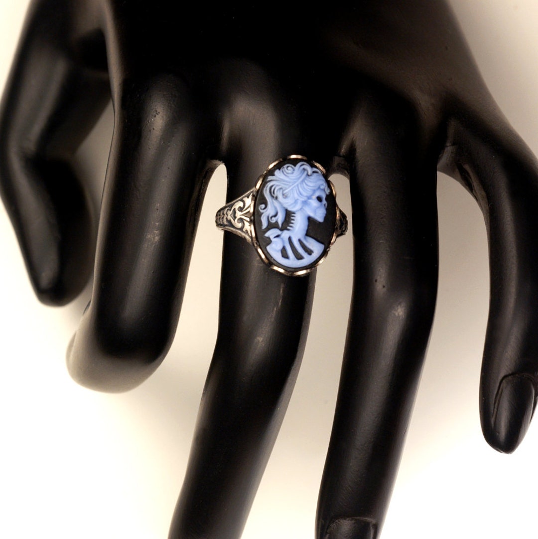 Death Becomes Her - Lady Decay Ring - Day of the Dead Zombie Goddess ...