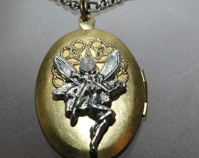 Fairy Filigree --- Double Sided Fairy Filigree Steampunk Locket ...