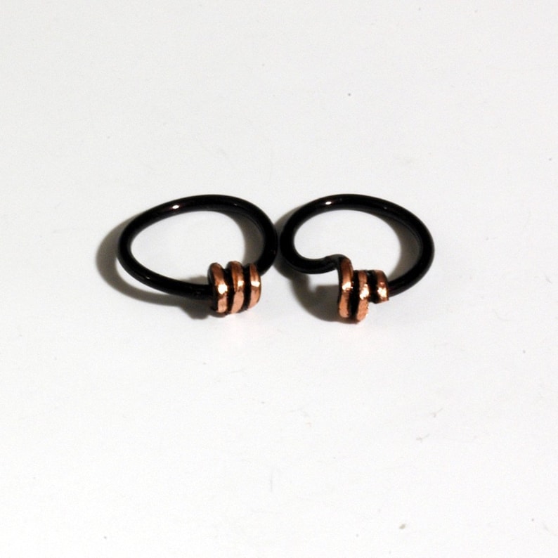 Tiny UNISEX Hoops Continuous Look Loop De Loop Hoop Earrings - Etsy