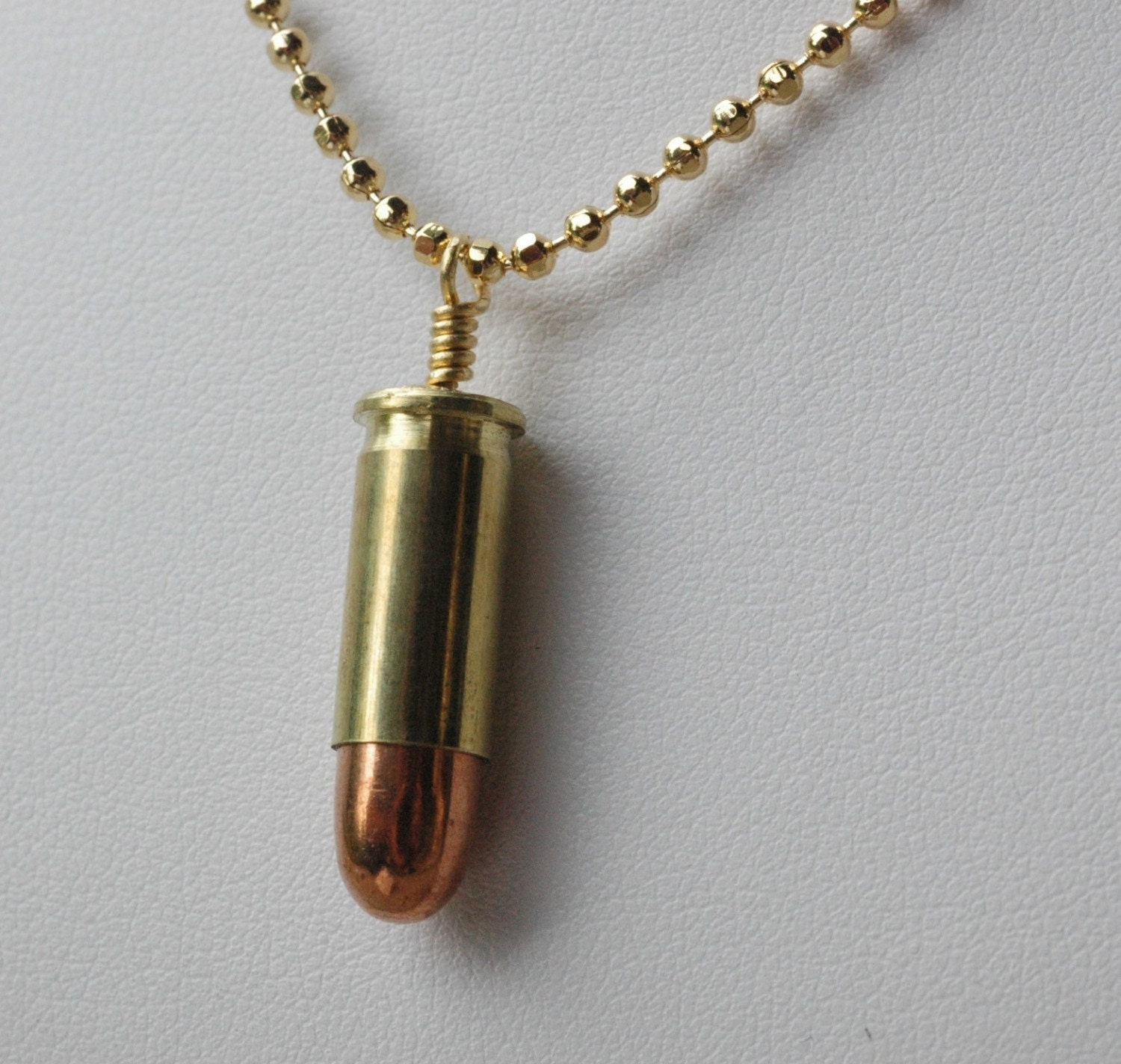 BANG Unisex Bullet Necklace | Etsy